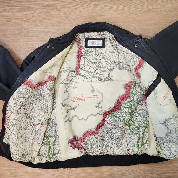Joshua Ross | Jackets & Coats | Vintage Joshua Ross Leather Bomber ...